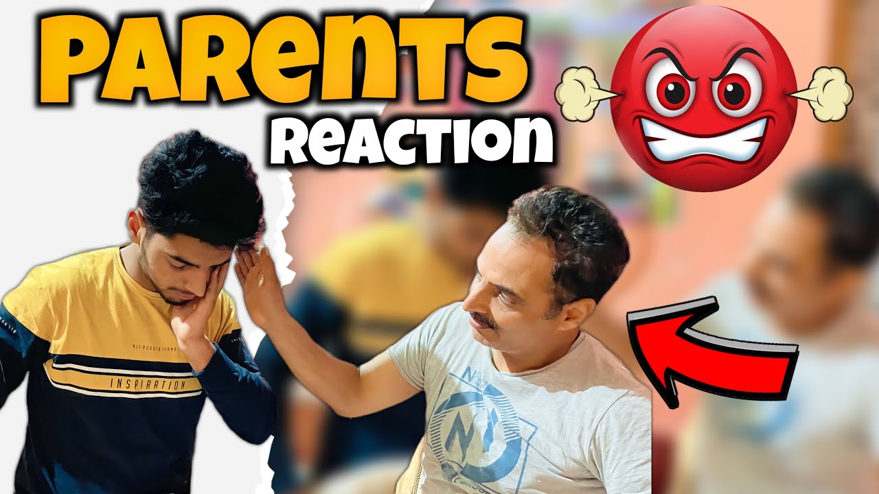 My Family reaction on My Result || Funny 😂 Reaction - YouTube