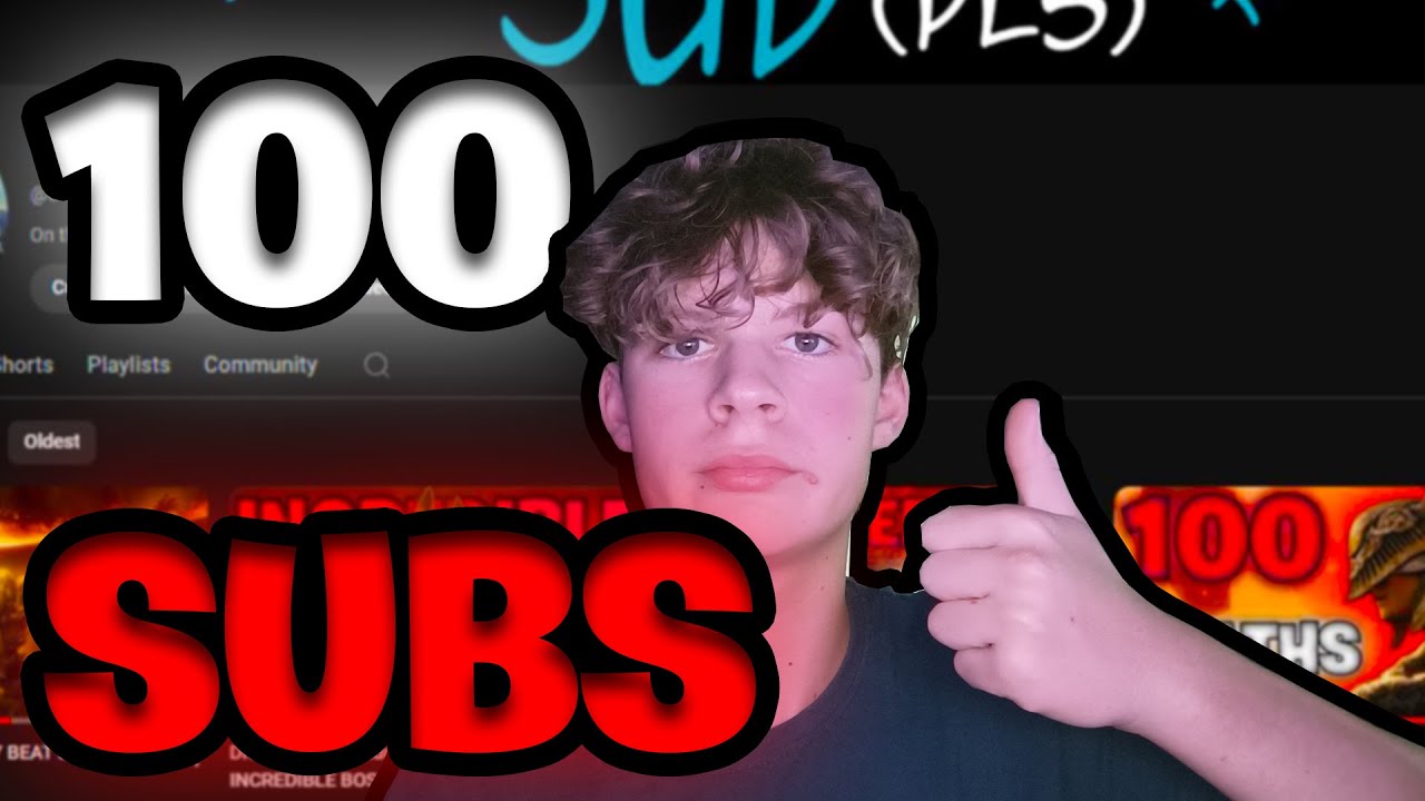 So We Hit a 100 SUBS!! - YouTube