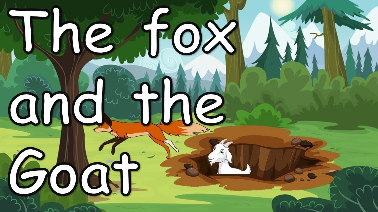 The Fox and The Goat story | english story | moral stories - YouTube