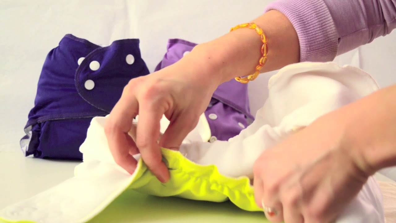 Introduction + Demo of the Easy Peasies Dry-Nights AIO Cloth Diaper ...