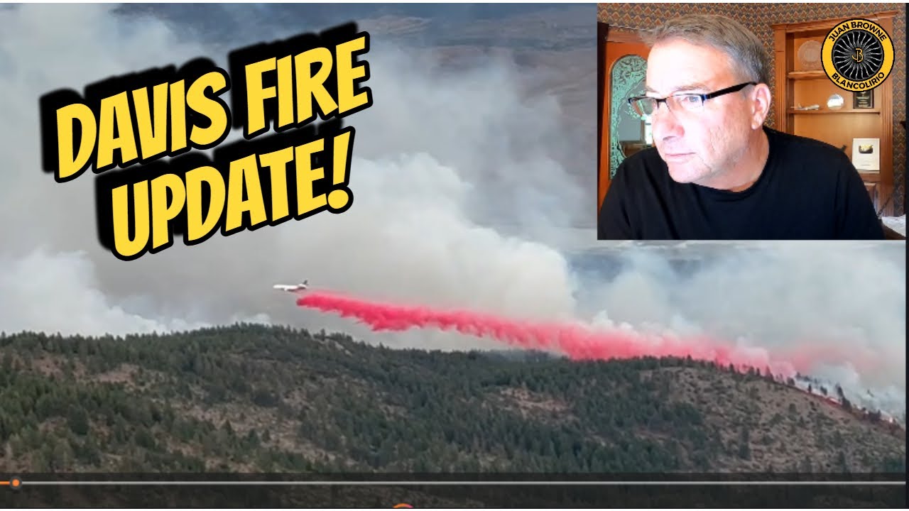 Davis Fire Reno NV UPDATE 9 Sept 2024 - YouTube