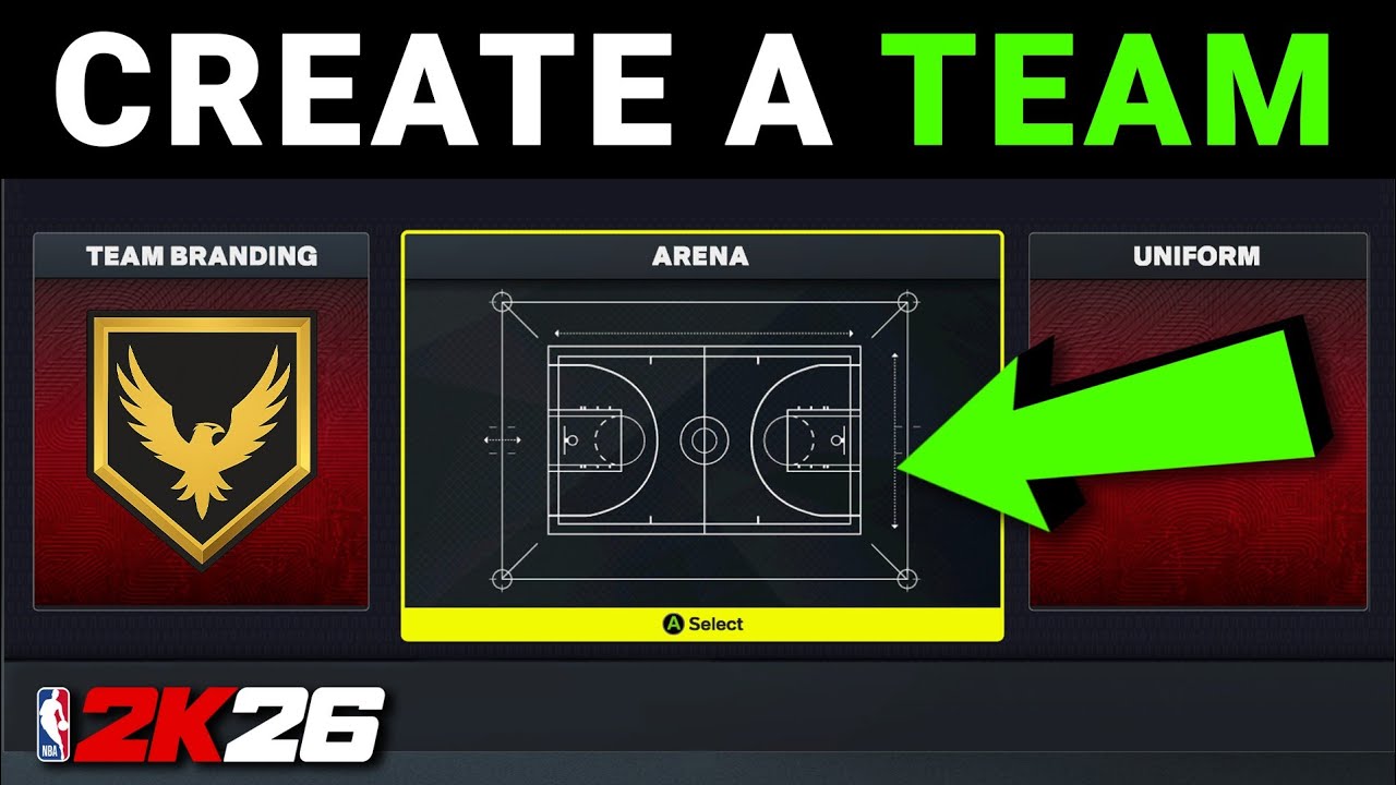 How To Create a Team in NBA 2K26 (Step By Step) - YouTube
