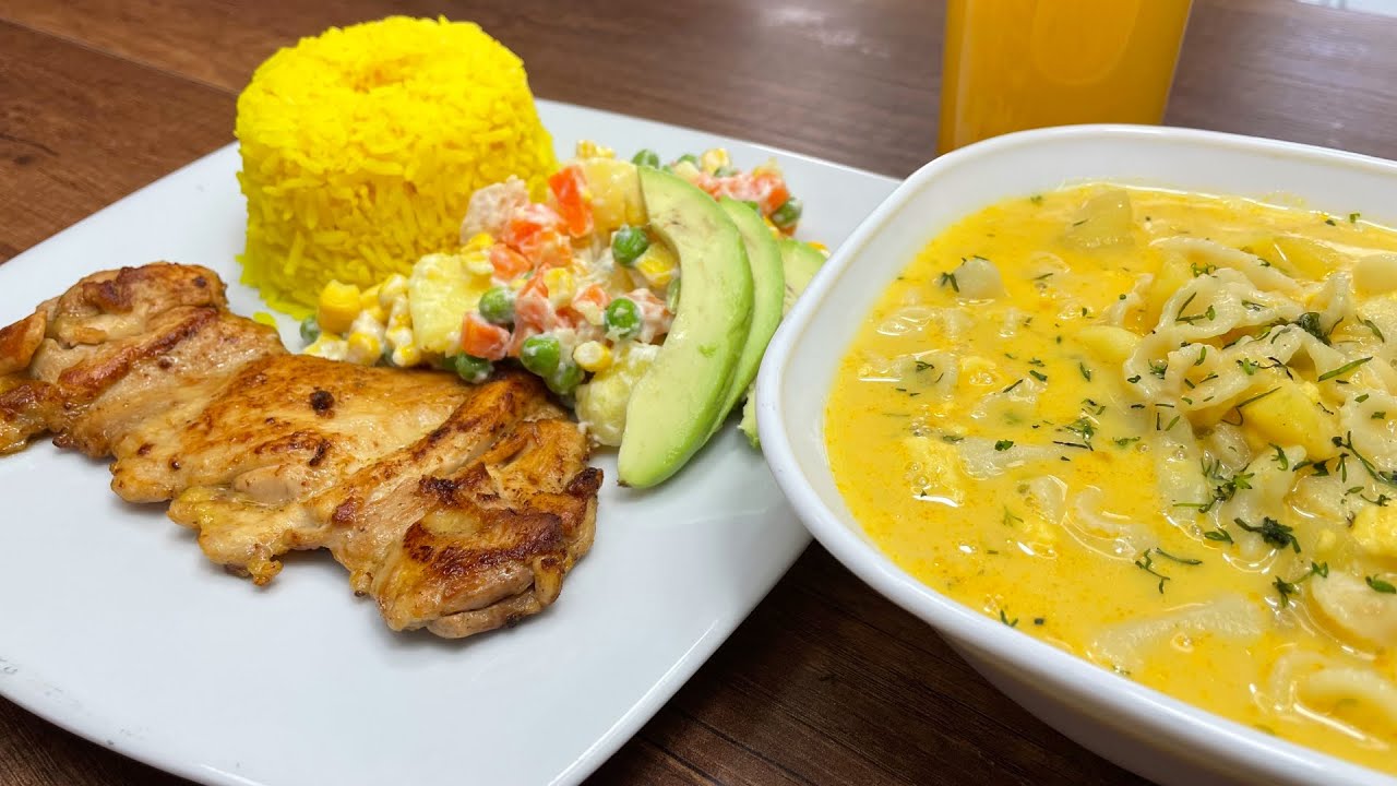 Almuerzo Casero Economico Y Muy Delicioso Youtube