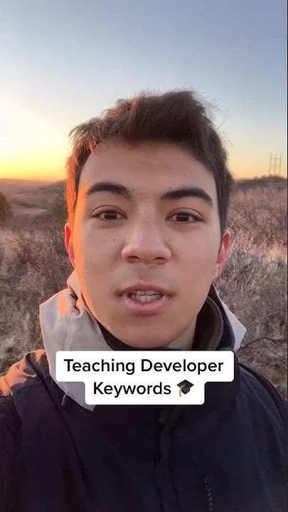 Teaching Developer Keywords Pt 1 Coding Programming Learnprogramming Learncoding Youtube