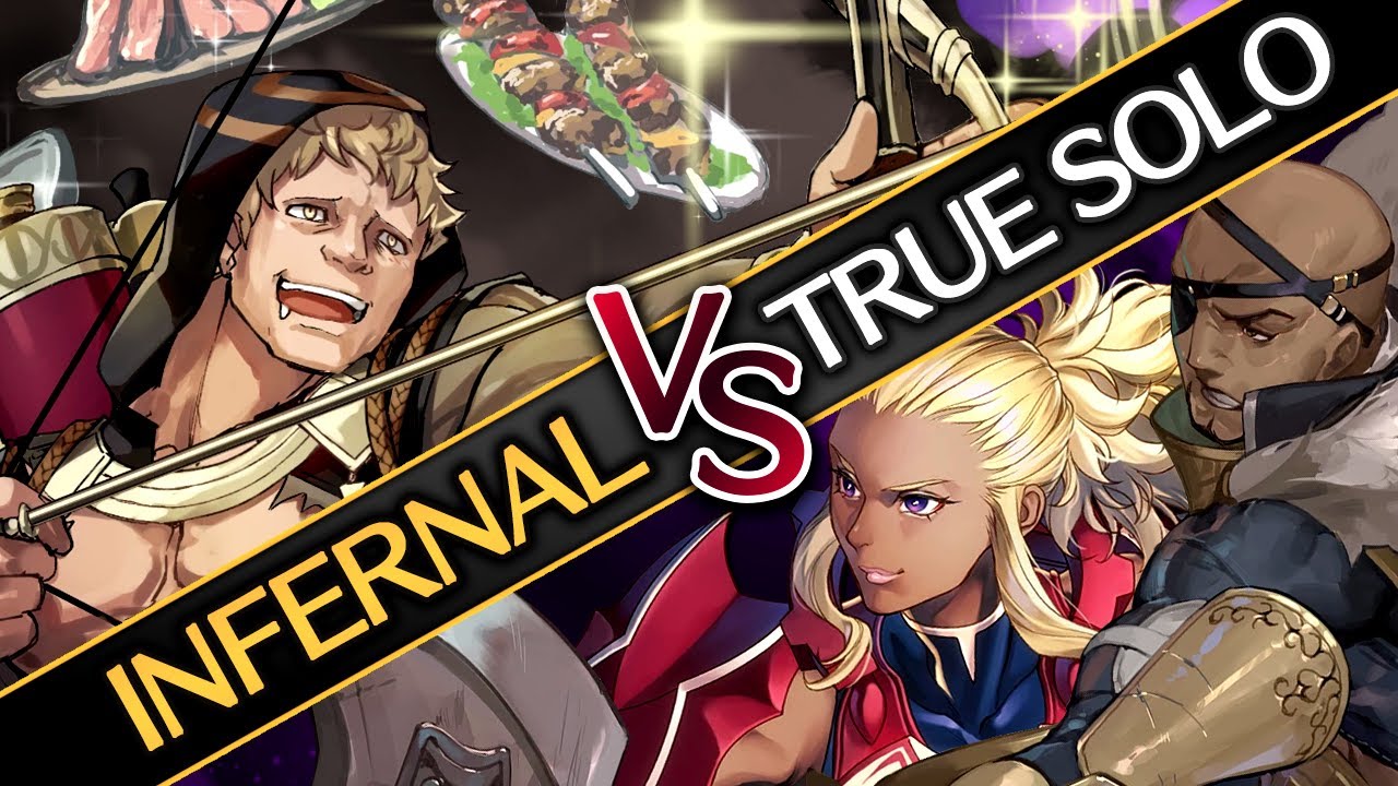 [FEH] Raphael True Solo - Flavia and Basilio Infernal BHB - YouTube