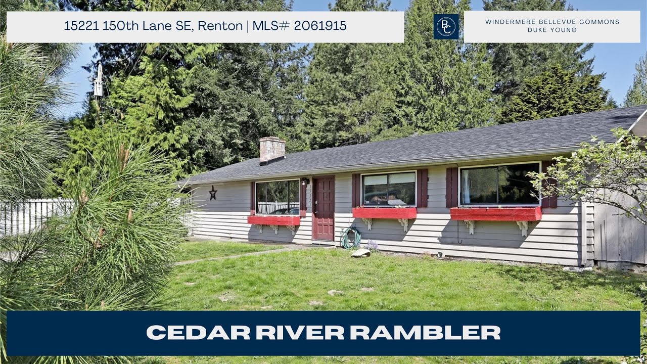 CEDAR RIVER RAMBLER | 15221 150th Lane SE, Renton, WA - YouTube