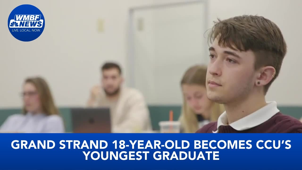 18-year-old to become youngest CCU graduate - YouTube