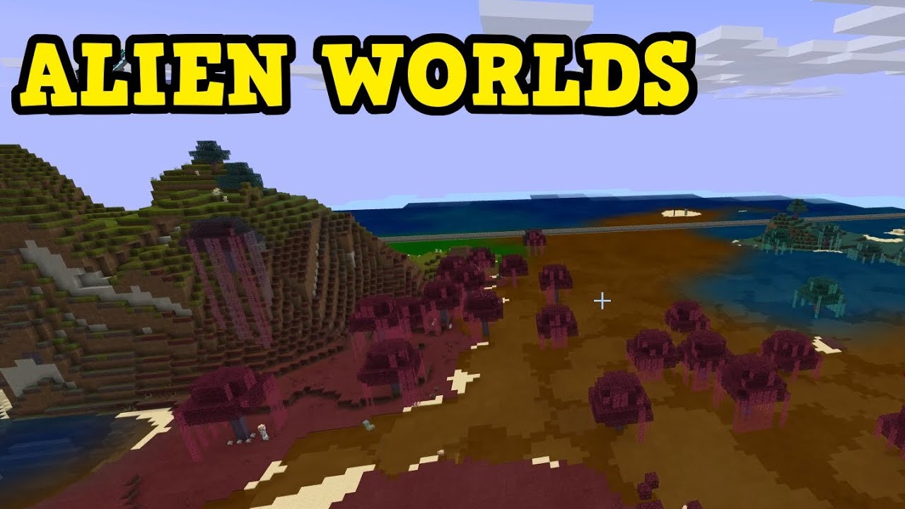 Minecraft Xbox / PE - ALIEN WORLDS Review - YouTube