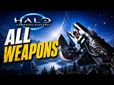 EXCLUSIVE Gameplay of all 17 Weapons in Halo Campaign Evolved