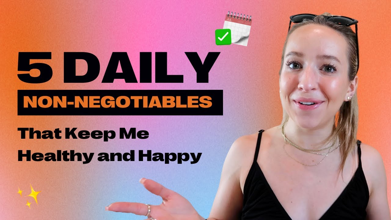 5 Daily Habits to Stay Lean & Fit - YouTube