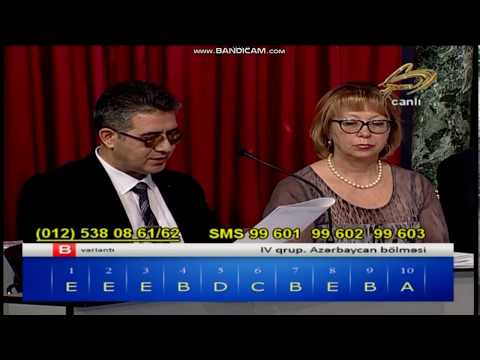 Abuturient verlişi 4 qrup imtahan cavabları 20.05.2018