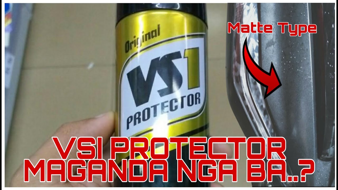 VS1 Protector... Maganda nga ba para sa Matte Type na motor.??? - YouTube