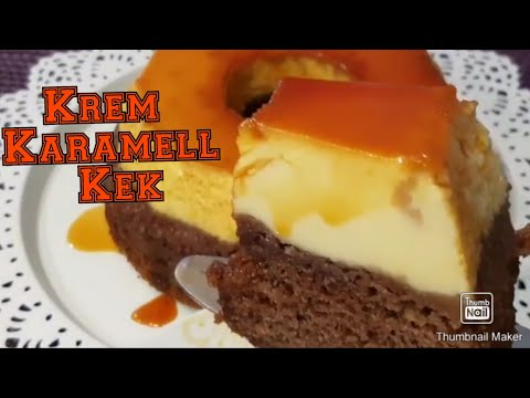 Krem Karamel Kek 🤗 Süper bir Tarif !