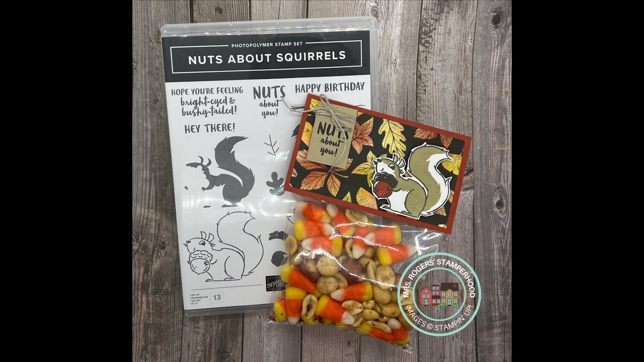 Nuts about Squirrels and Candy Corn with Nuts! - YouTube