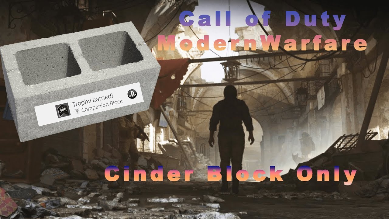 COD Modern Warfare Cinder Block Only Challenge |Companion Block ...