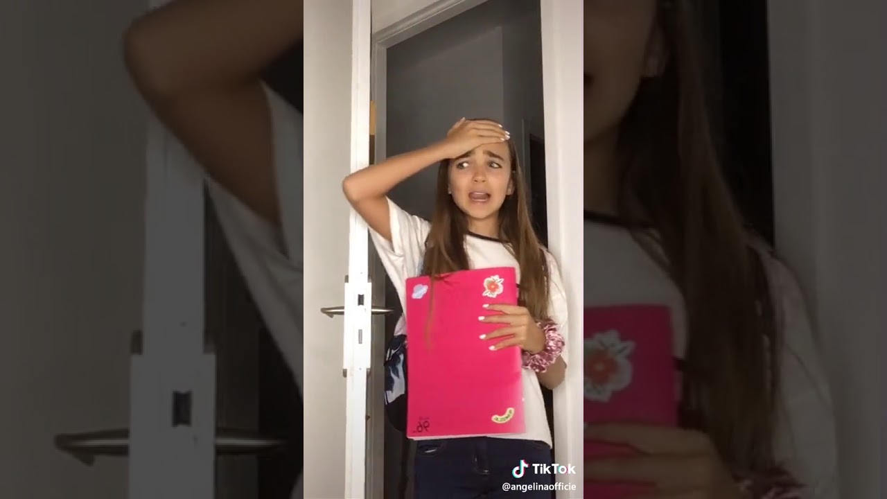 TikTok Angélina : La Rentrée (02/09/19) - YouTube