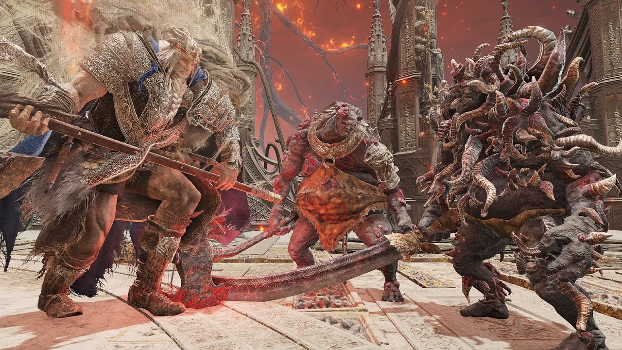 Fell Twins Vs Bosses - Elden Ring - YouTube