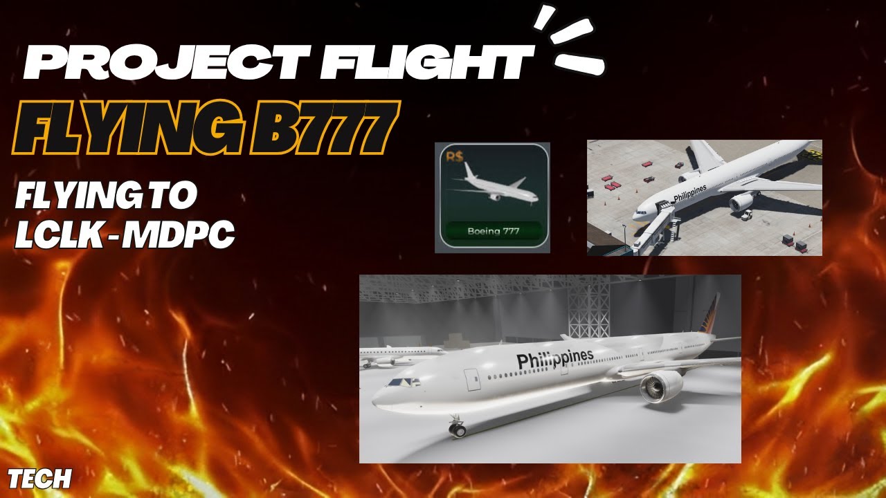 Flying the Boeing 777 on PROJECT FLIGHT | Project Flight | Roblox - YouTube