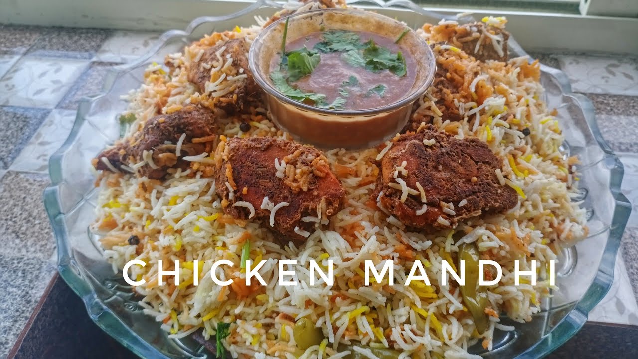 Chicken Mandhi recepie 😋 - YouTube