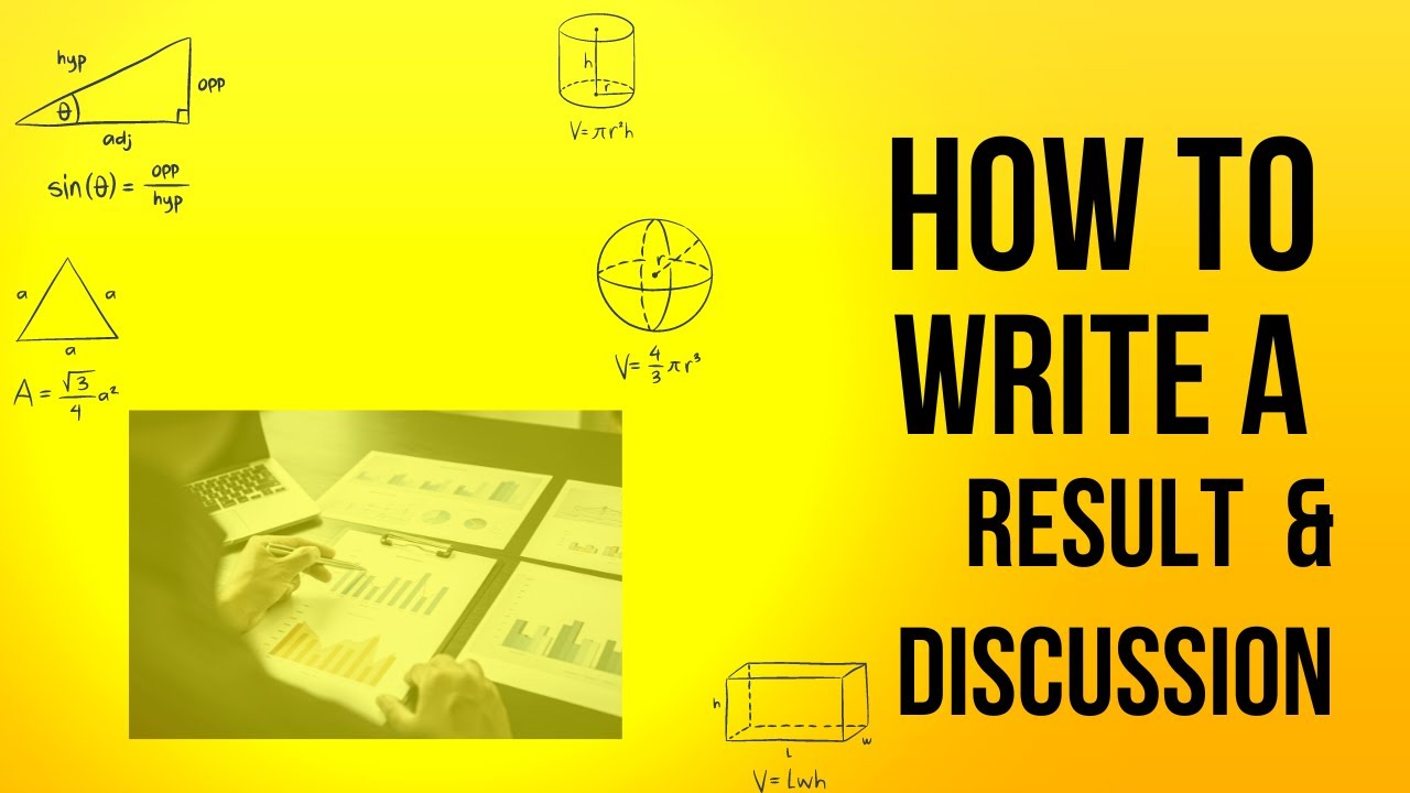 Crafting a Cohesive Narrative: How to Write the Results and Discussion ...