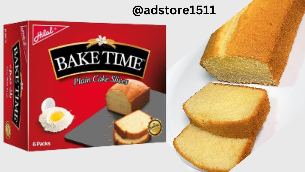 Indulge in Delight: Hilal Bake Time Plain Cake Slice Review - YouTube