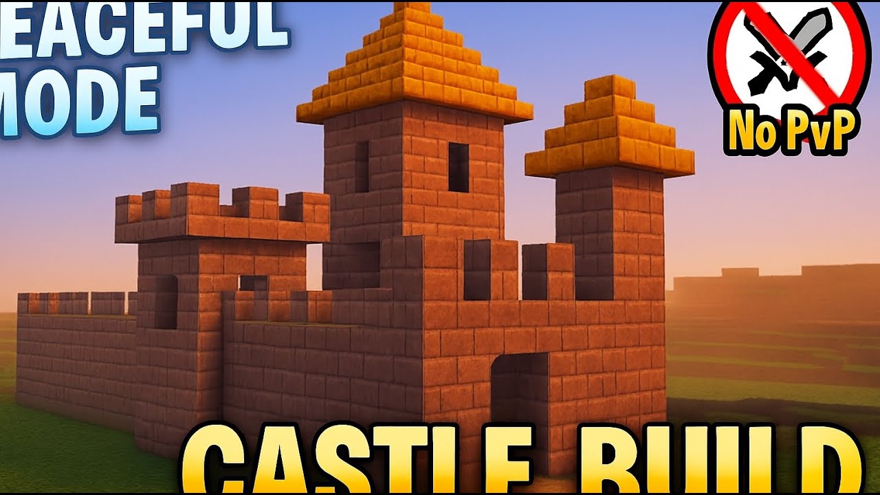 Bloxd.io Castle Build Peaceful Mode Vibes + Creative Design! - YouTube