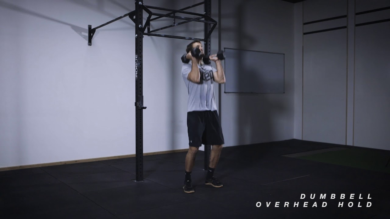 DUMBBELL OVERHEAD HOLD - YouTube