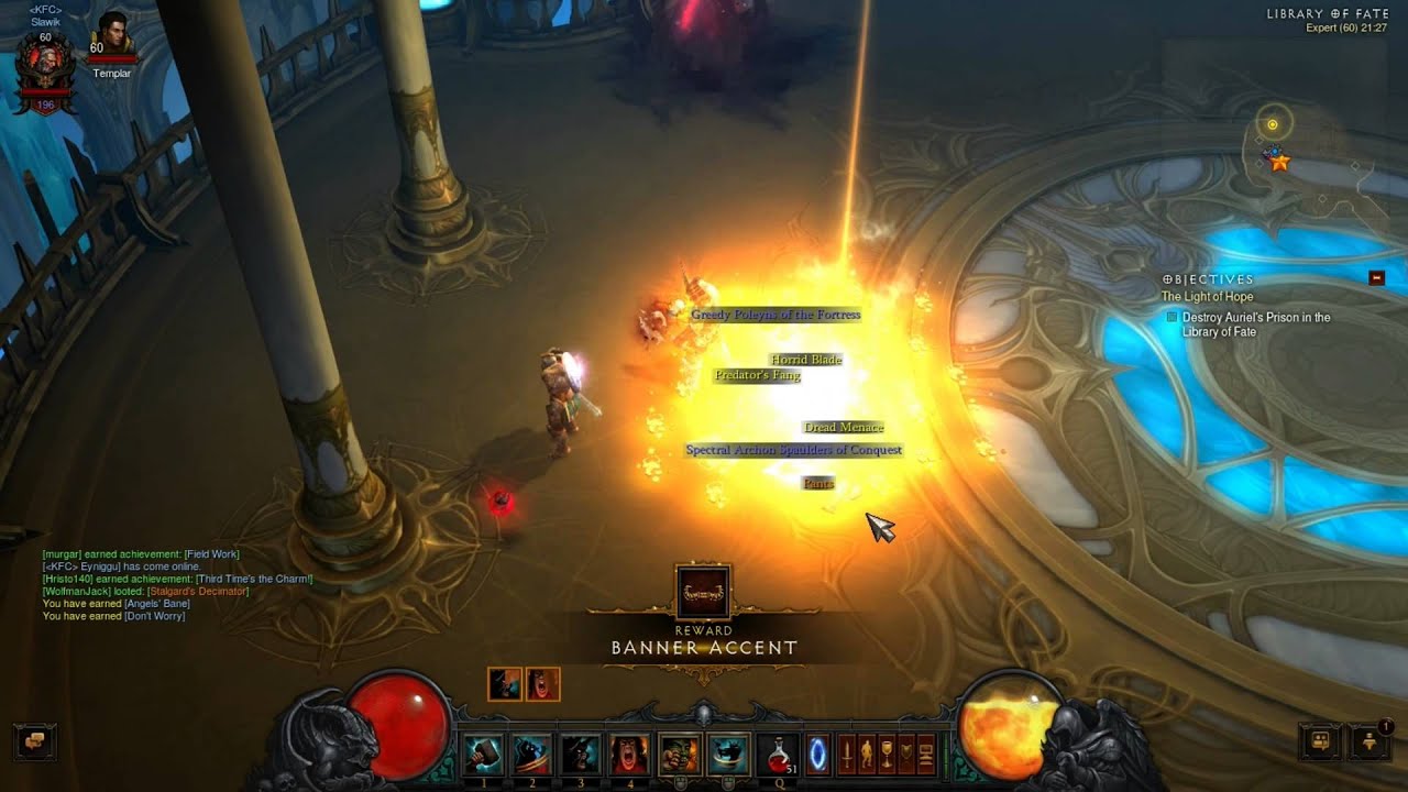 Diablo III Reaper Of Souls Kill Rakanoth - YouTube