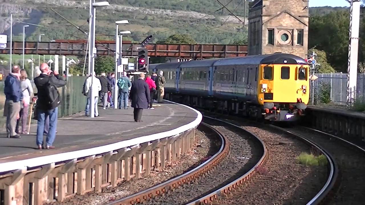 Northern Rail Loco Haulage. DBSO 9707 tnt DRS 37402. 2C32. Carnforth ...