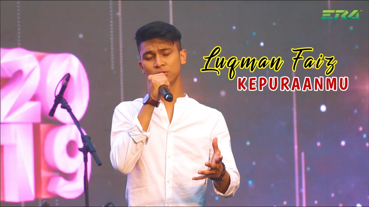 Showcase AME 2019 : Luqman Faiz - Kepuraanmu - YouTube