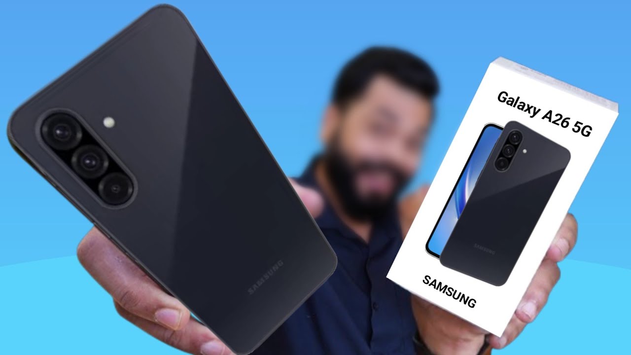 Samsung Galaxy A26 5G Unboxing, review & first impressions - YouTube