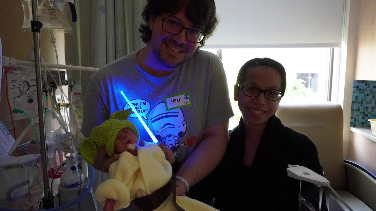 May the Fourth at the Overlake NICU - YouTube