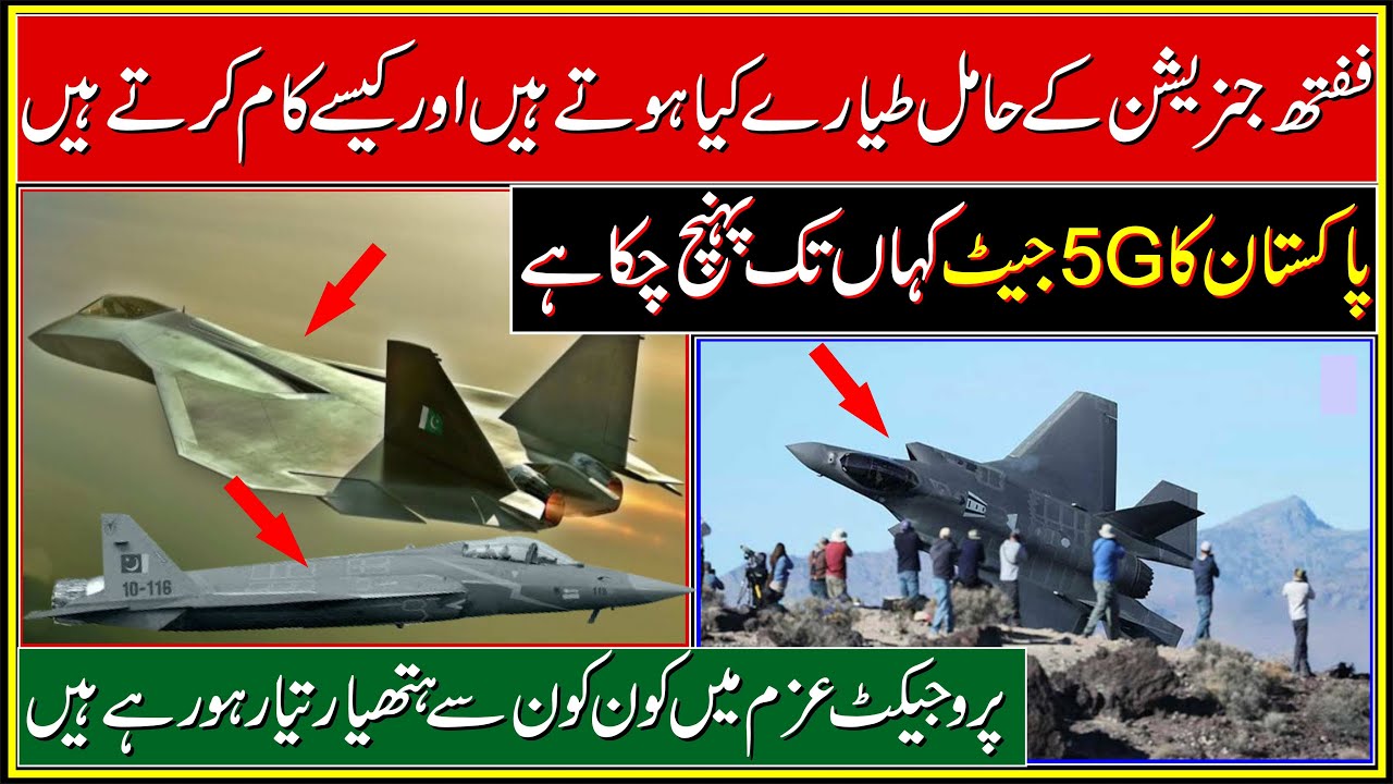Where Is Pakistani 5th Generation Fighter Jet | Project Azm Pakistan ...