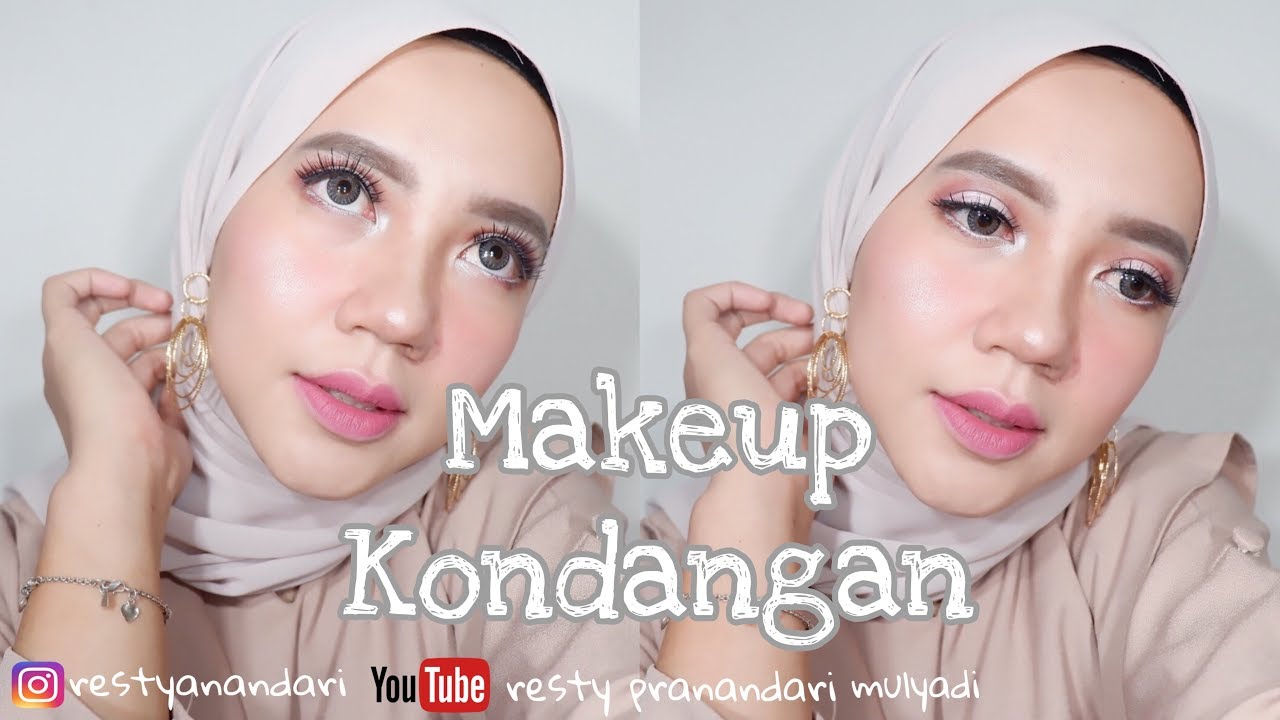 Tutorial makeup kondangan lebih lengkap dan detail // @restyanandari - YouTube