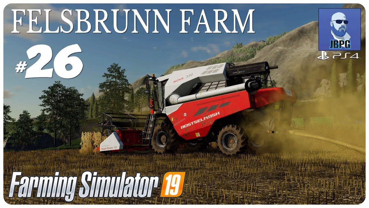FS19 PS4: Felsbrunn Farm - Episode 26: New Combine - YouTube