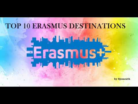 Top 10 Erasmus Destinations - YouTube
