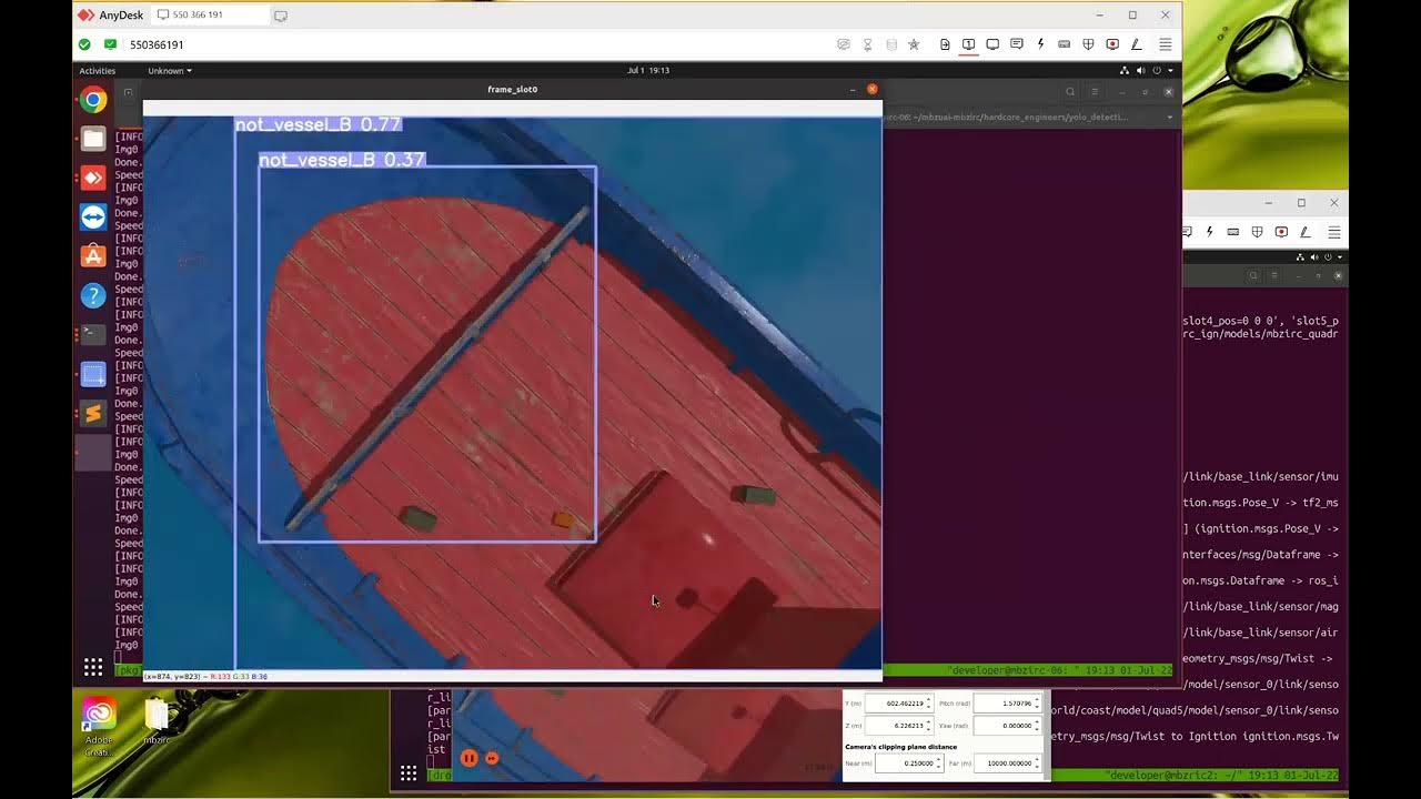 Computer Vision with YOLOv5 in ROS2 Robotics Simulation - YouTube