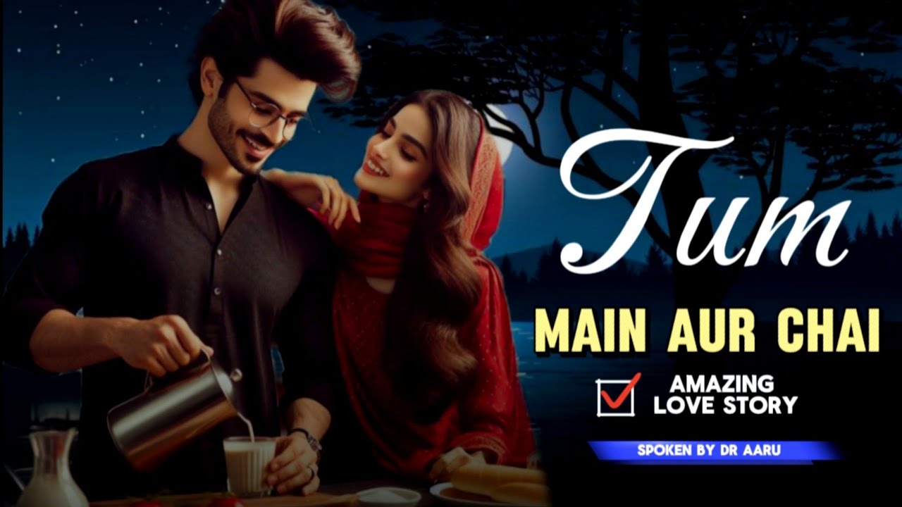 TUM , MAIN AUR CHAI☕ | Amazing Heart Touching Love Story🥀 #urdupoetry # ...