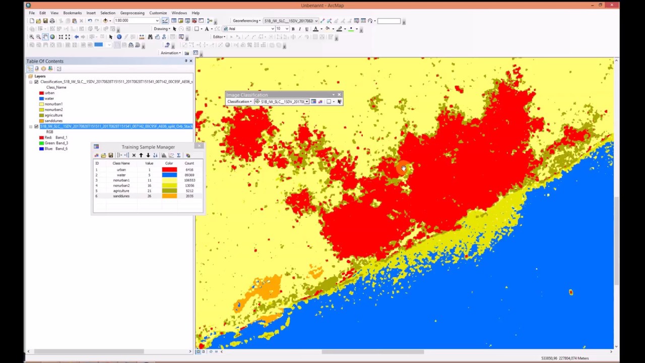Sentinel-1 InSAR Coherence and Backscatter for Urban Area ...