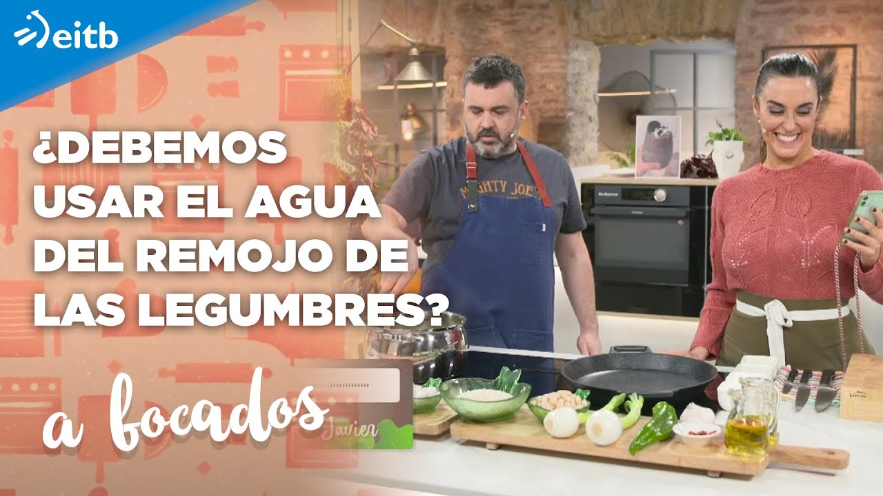¿Debemos cocinar las legumbres en la misma agua del remojo? - YouTube