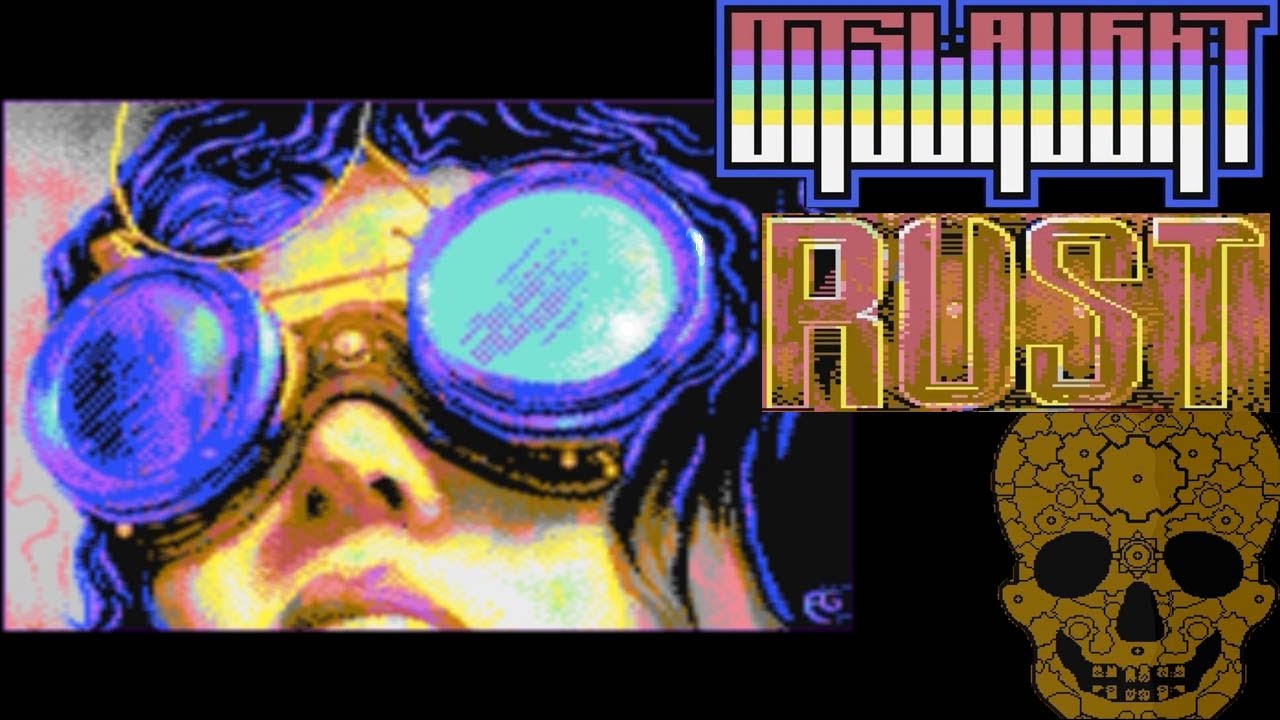 The Fabulous C64 Demo: RUST by Onslaught ! - YouTube