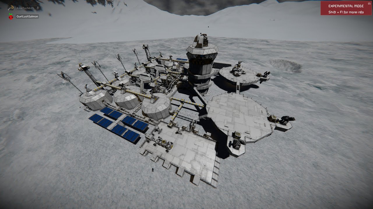 [Space Engineers] AA United's Medium Refining And Processing Facility ...