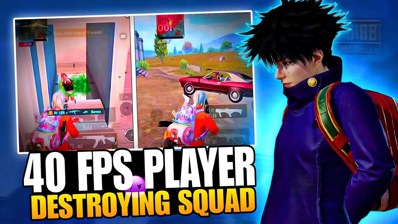 40 fps player vs aggressive player - YouTube