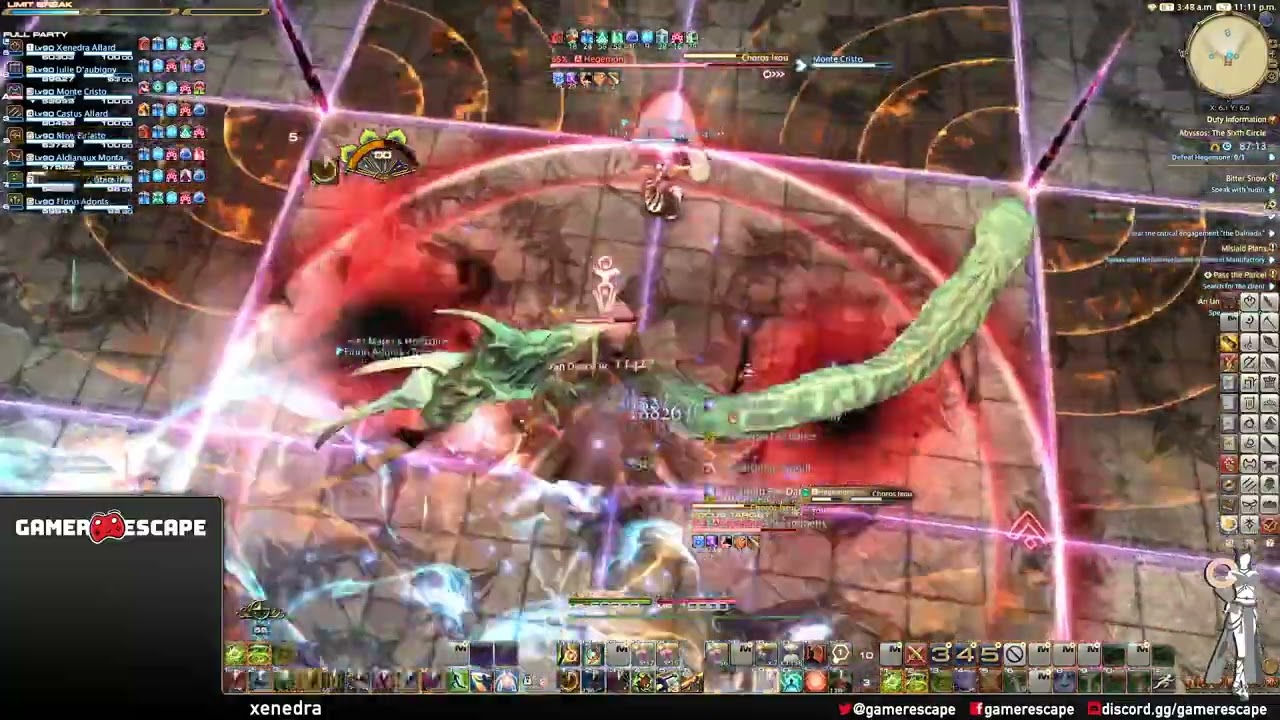 FFXIV Endwalker Guide: Abyssos: The Sixth Circle Hegemone Aetheric ...
