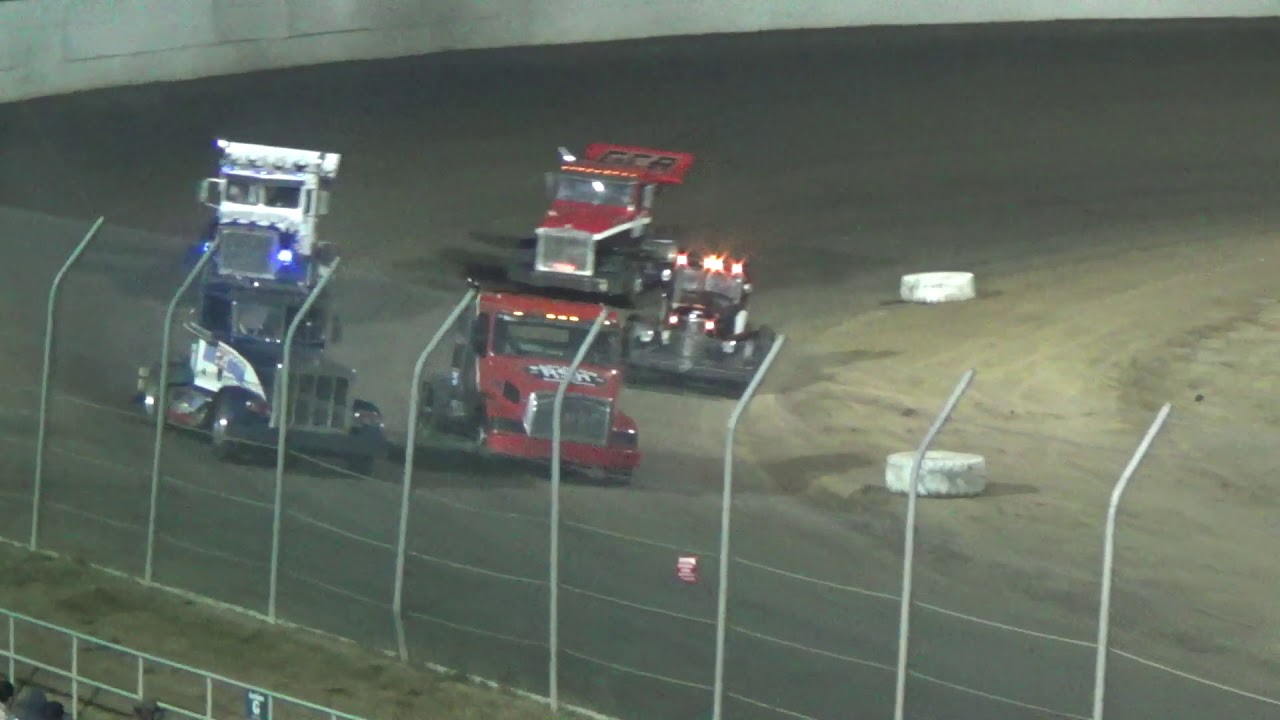Grays Harbor Raceway, August 18, 2018, Rolling Thunder Big Rigs A-Main ...
