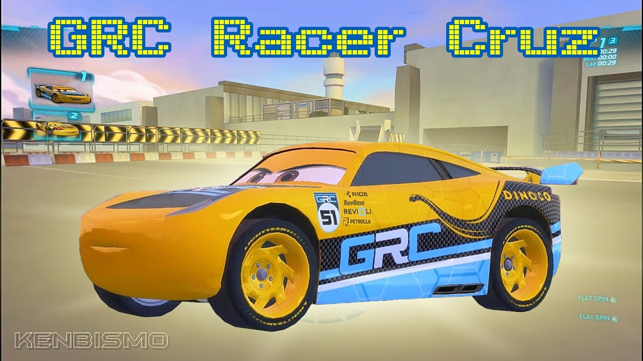 Cars 2 The Video Game GRC Racers Mod - GRC Racer Cruz - Runway Tour ...