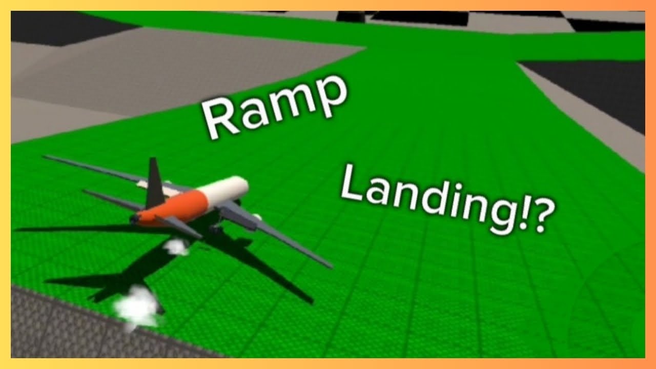 Landing Planes On a RAMP 'RUNWAY' - Simple Planes - YouTube