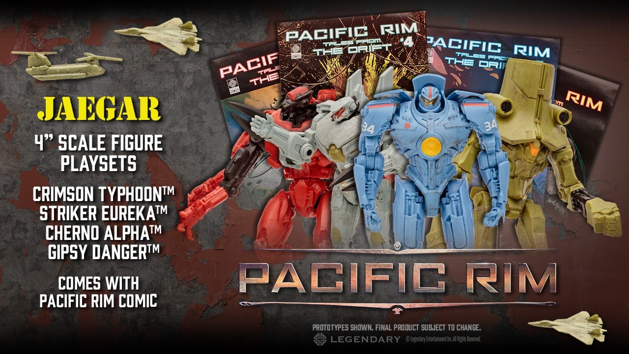 Pacific Rim Jaeger Posters 8" LINGJIHUN PACIFIC RIM MARK 3 JAEGER