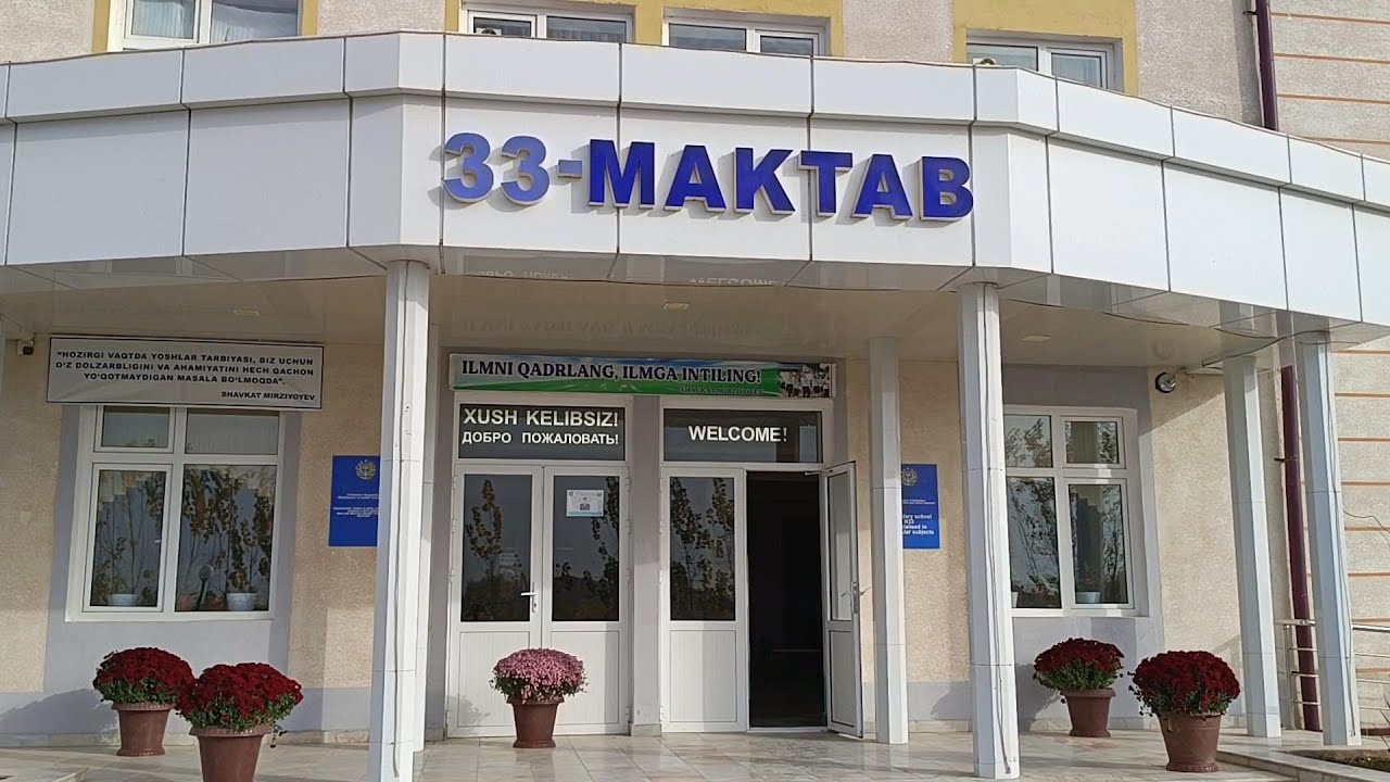 "YASHIL MAKON" umummilliy dasturi amalda 33-maktab 1080P - YouTube