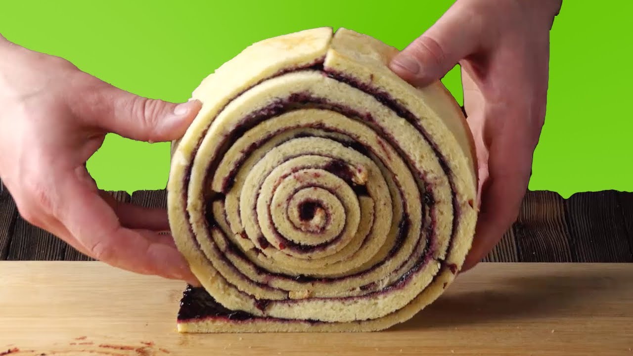 This Rolled-Up Cake Tastes Like A Symphony! - YouTube